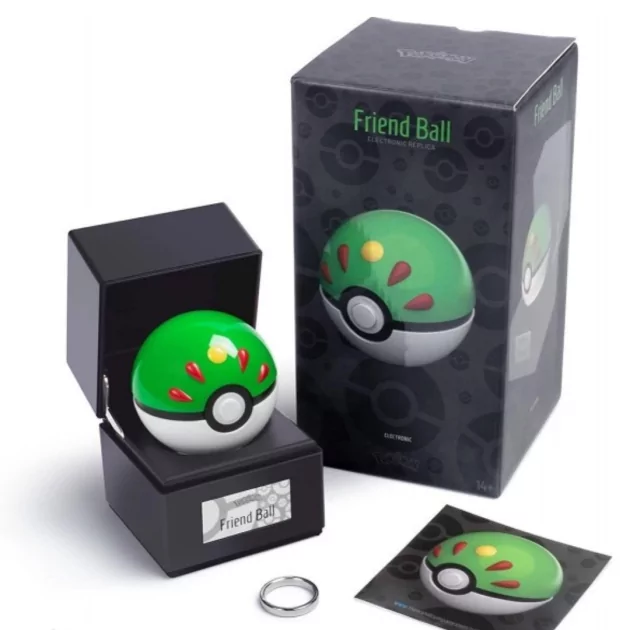 Pokémon Diecast Replica Ball - Friend Ball | Cardgameshop