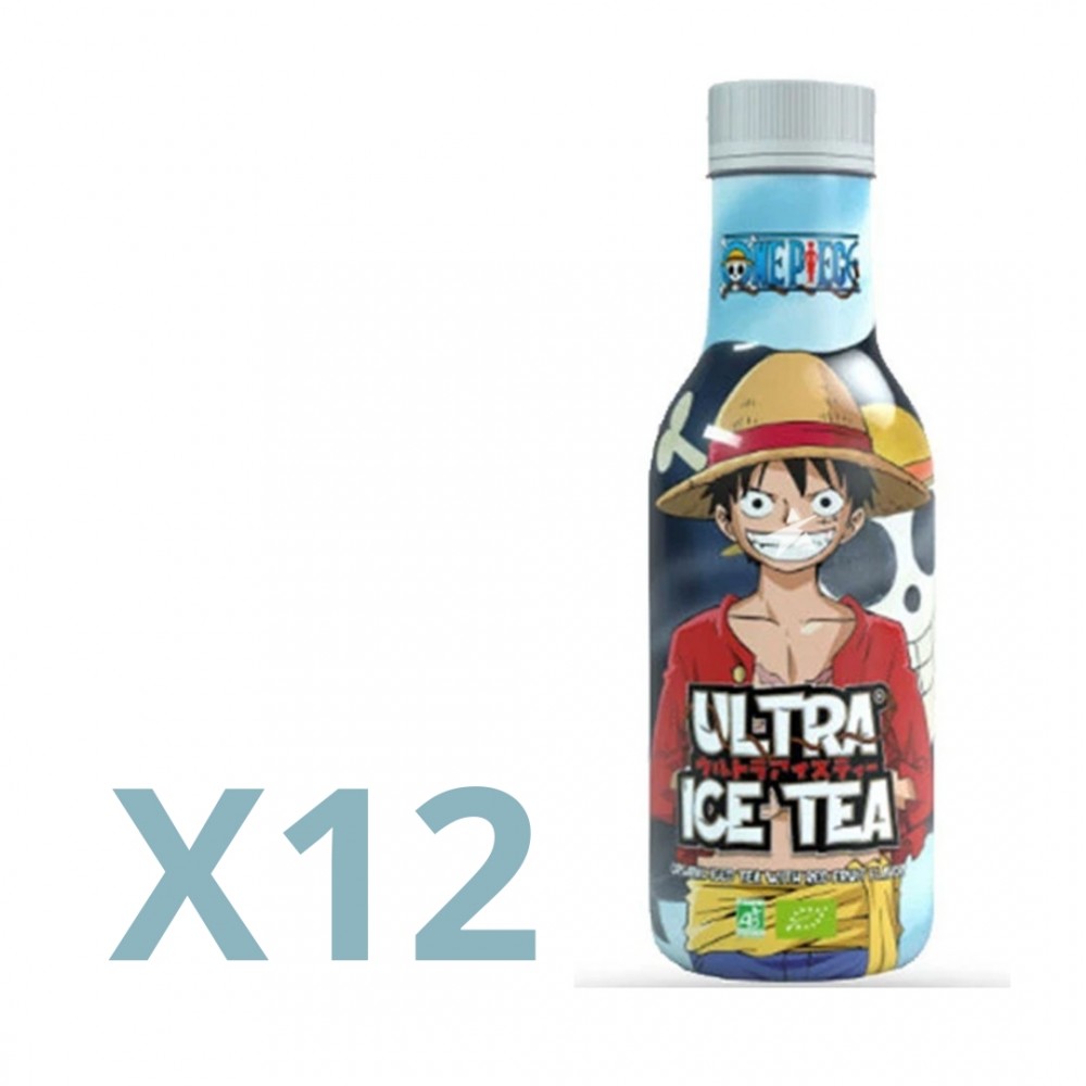 Ultra Ice Tea - One Piece Luffy Red Fruits (12x500ml) | Cardgameshop