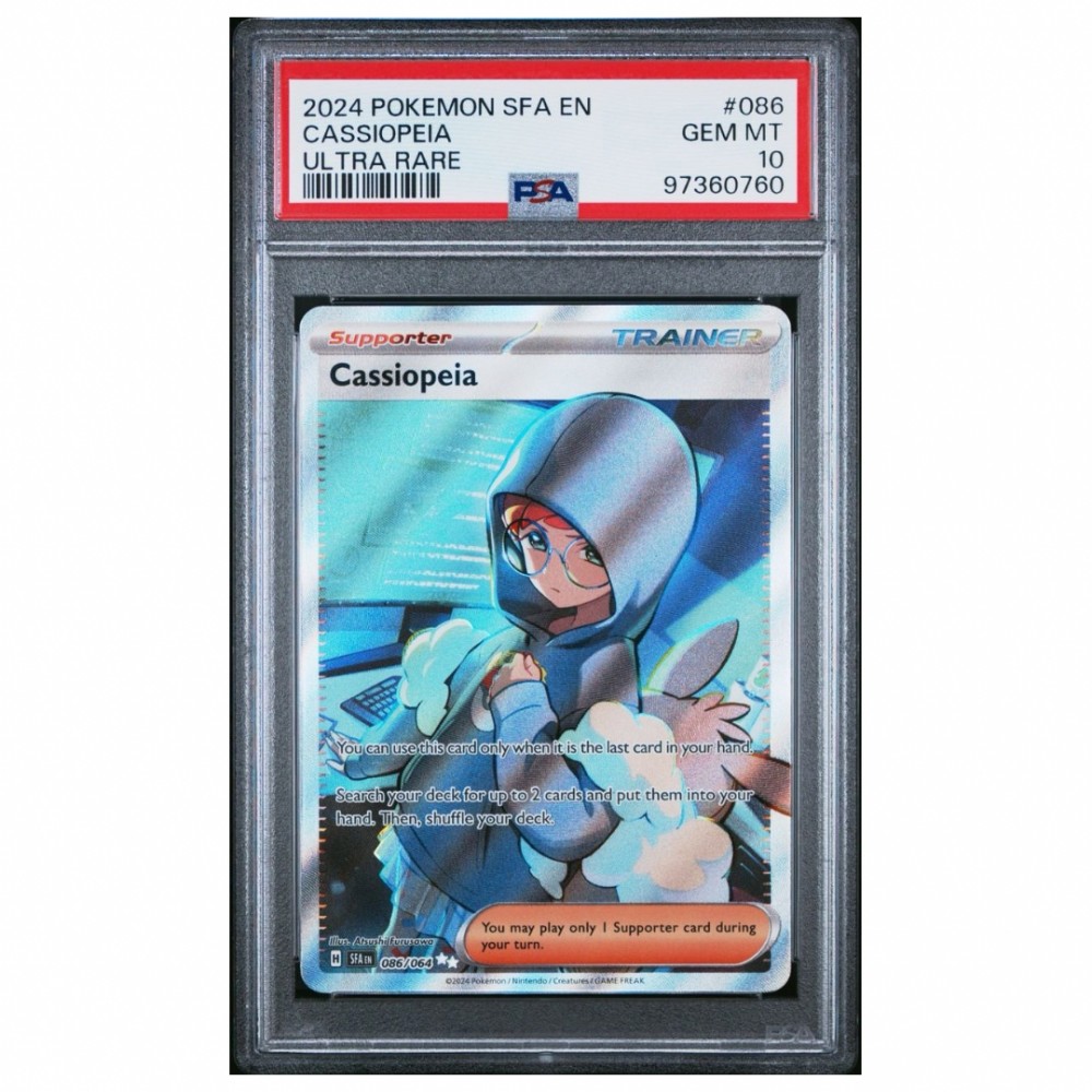 PSA 10 Cassiopeia Ultra Rare #086 Shrouded Fable | Cardgameshop