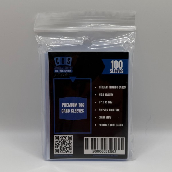 CGS Custom Brand - Regular Card Sleeves (100) | Cardgameshop